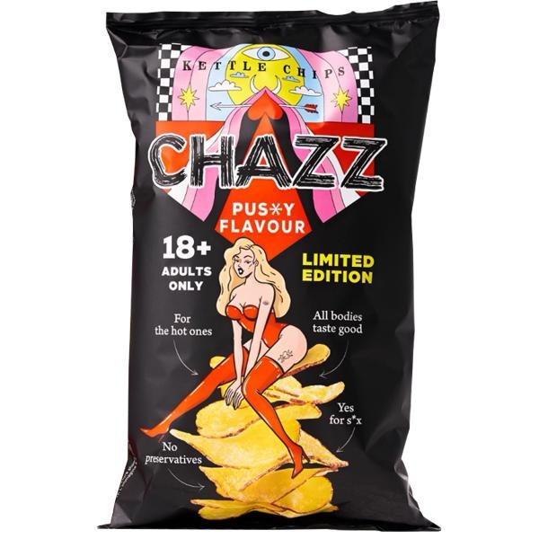 Chazz Kettle Chips Pus*y Flavour Edizione Limitata – EATinerando