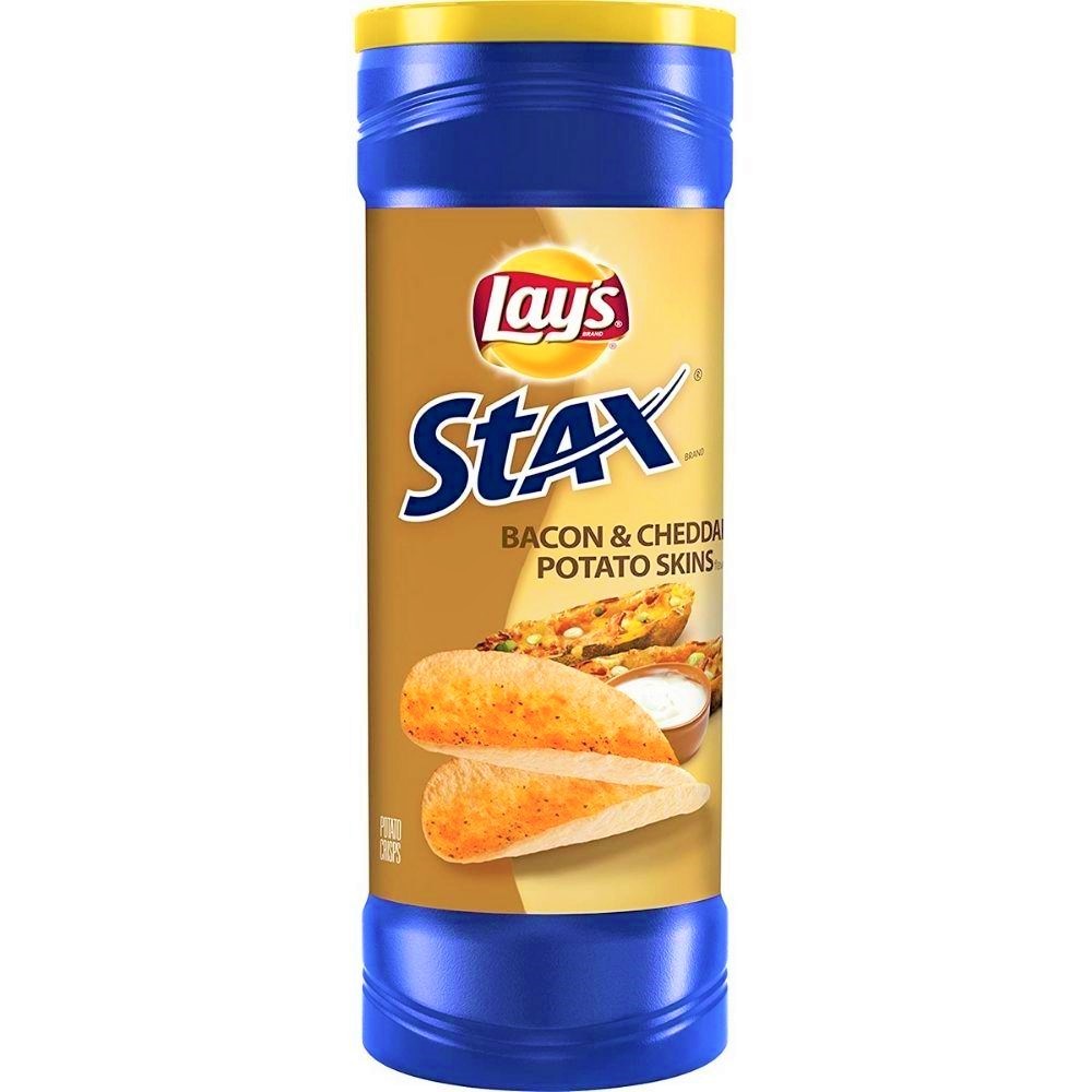Lay's Stax Patatine Bacon e Cheddar – EATinerando